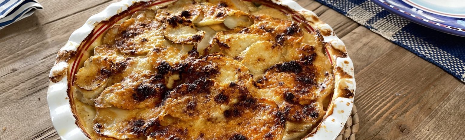 Rick Stein's Cornwall: Cider, Chicken and Leek Gratin Recipe - Rick Stein